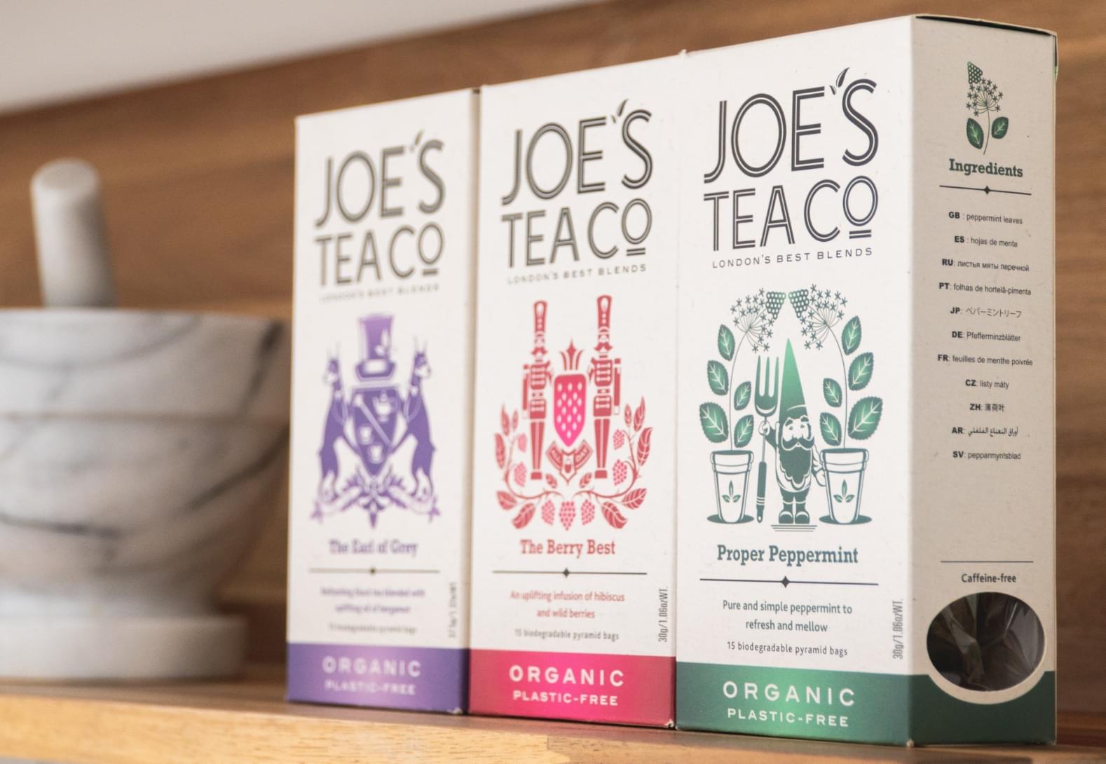 Joe's Tea Co. | Award Winning Tea, Taste Bud-Brilliant Flavour